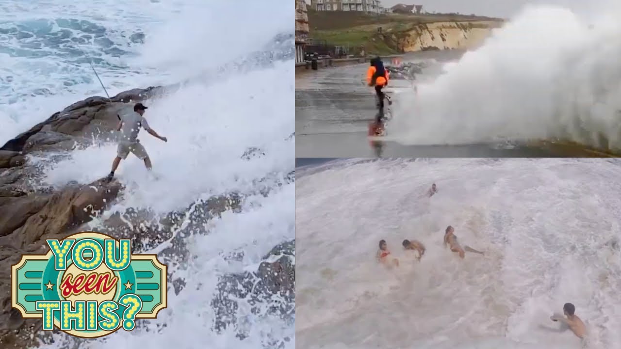 The Biggest & Best Rogue Waves! - You Seen This? - YouTube