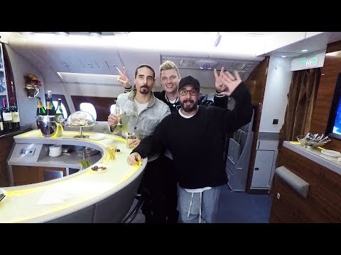 The Backstreet Boys fly the Emirates A380 | Emirates Airline
