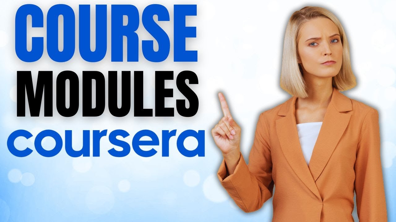 How to View COURSE MODULE in Coursera - YouTube