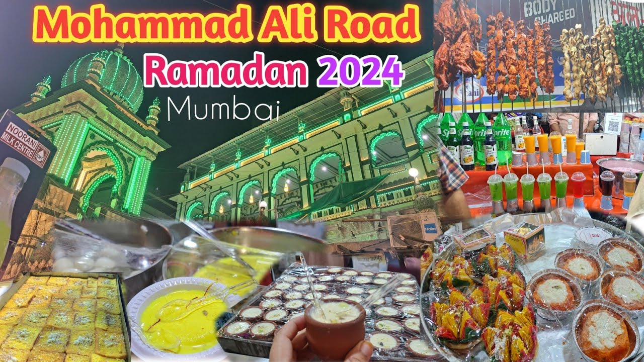 Mohammad Ali Road Khao Gali | Mumbai Minara Masjid in Ramadan 2024 ...