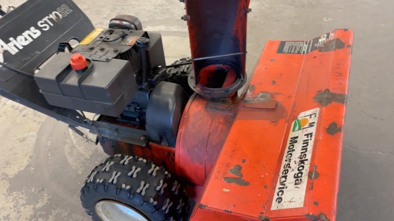 Köp Snöslunga Ariens ST 1032 på Klaravik - YouTube