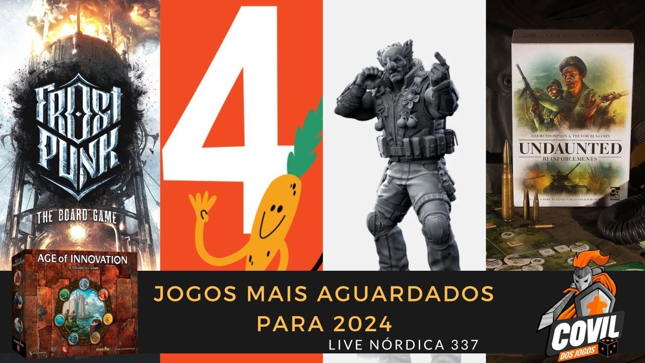 Live Nórdica 337 - Jogos Mais Aguardados para 2024 - YouTube
