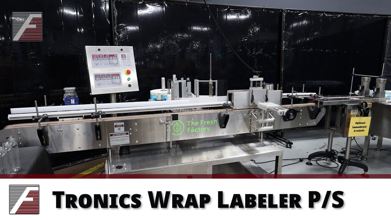 Tronics Wrap Labeler P/S Demonstration - YouTube