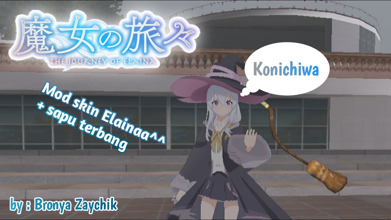 Skin Elaina + sapu terbang |The journey of Elaina ||Mod GTASA Android ...