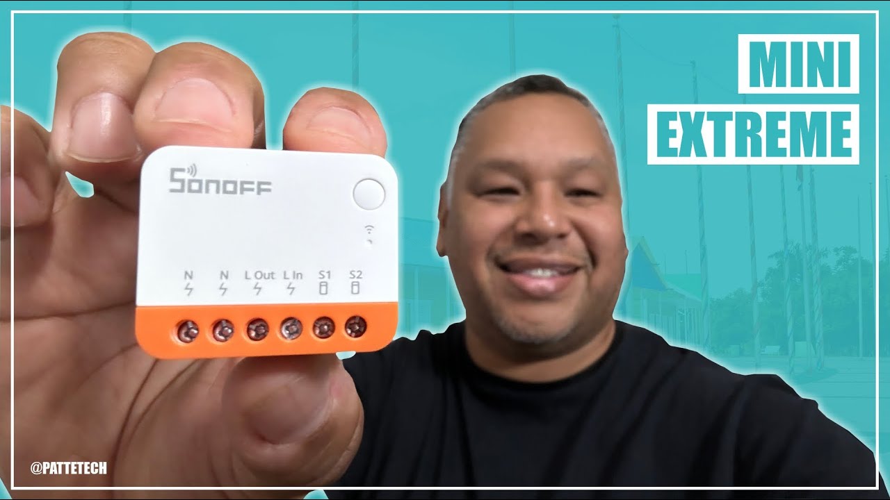 ESSE É PEQUENO!!! SONOFF MINI R4 EXTREME WIFI - Compatível com Alexa ...