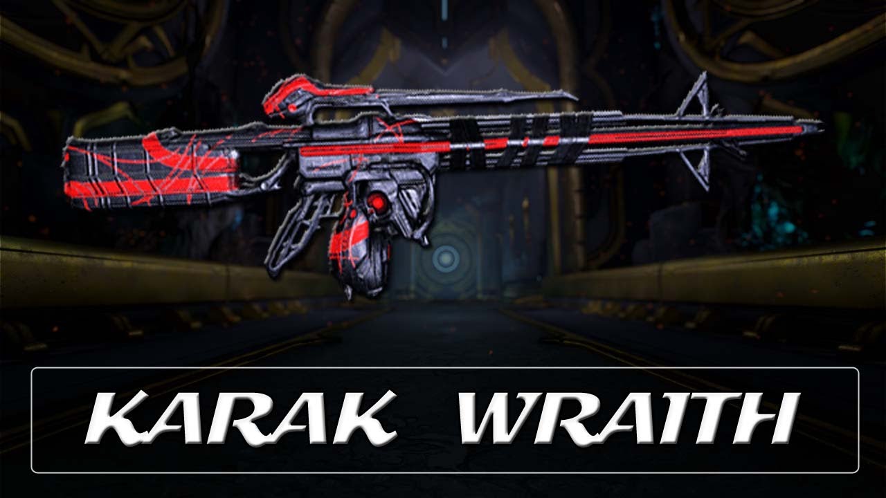 Warframe Weapon Encyclopedia - Karak Wraith (2022) - YouTube