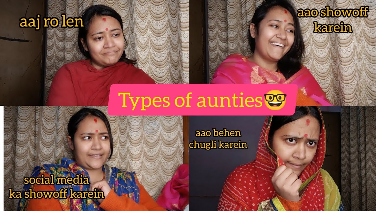 Types of pados wali aunty |types of aunty| Astuti Mw #comedy # ...