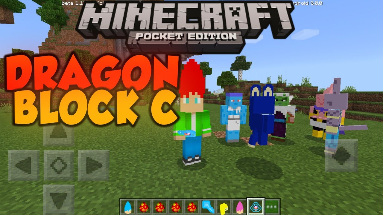 DRAGON BLOCK C PARA MINECRAFT POCKET EDITION 1.13/1.12! ADDONS DO ...