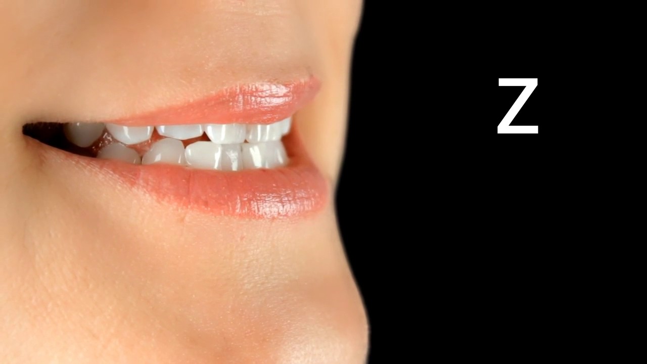 Letter Z Mouth Movement With Word Youtube