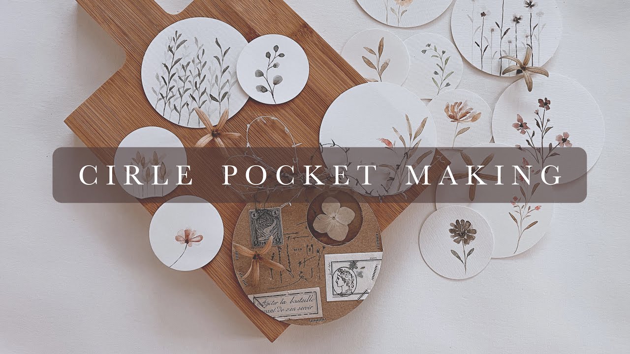 Make Circle Pocket with me - YouTube