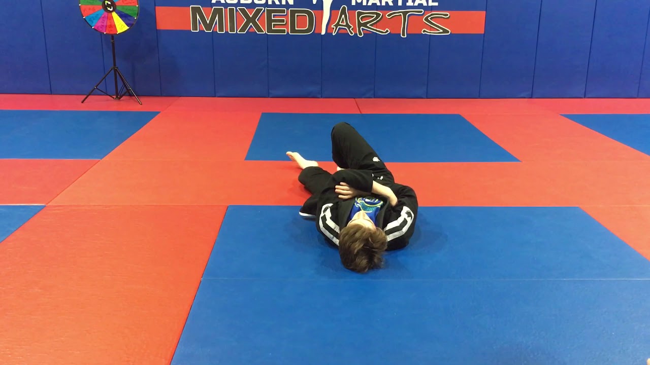 Back Triangle from back take from mount - YouTube