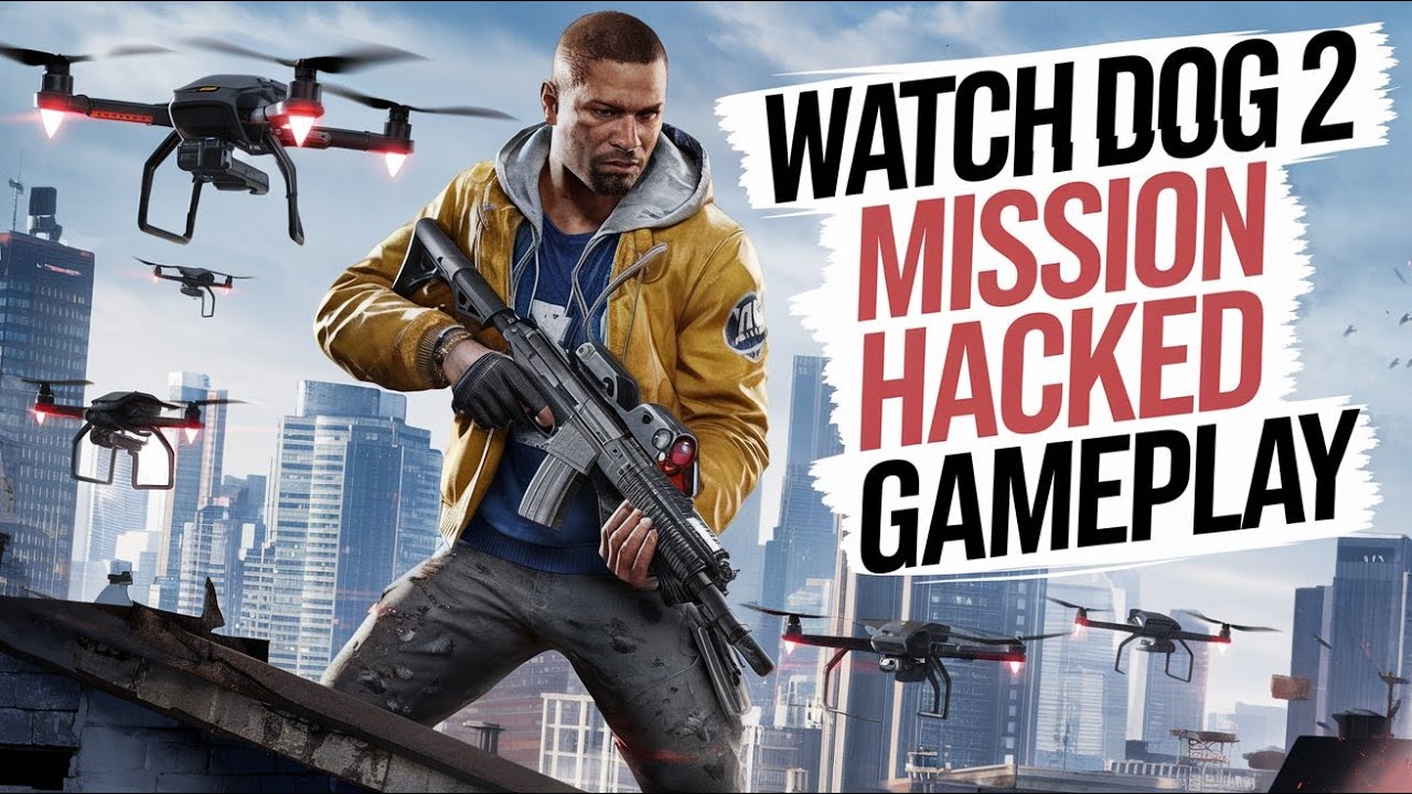 Watch Dog 2 Mission Hacked The Server Information Gameplay 1080p - YouTube