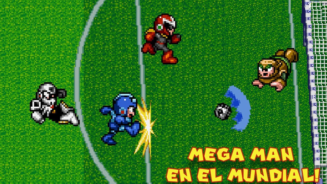 Mega Man en el Mundial!! - Jugando Mega Man Soccer con Pepe el Mago ...