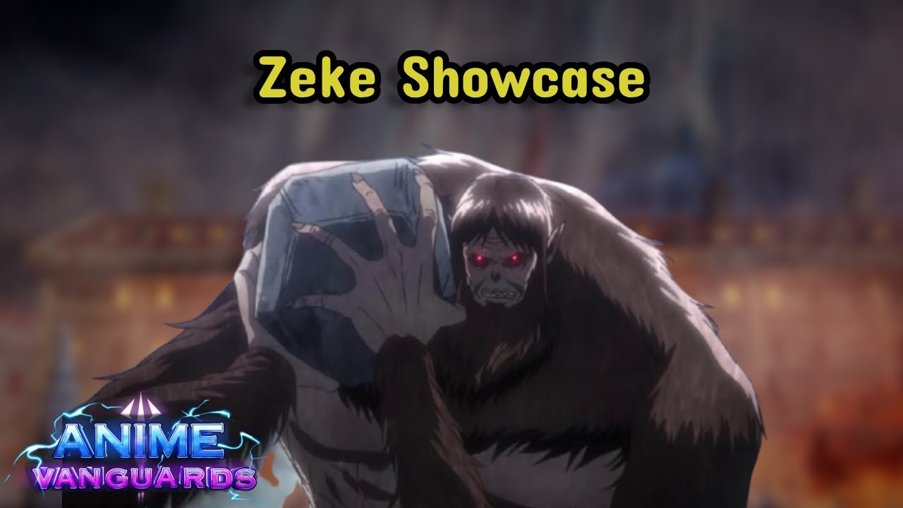 Zeke Showcase | Anime Vanguards - YouTube