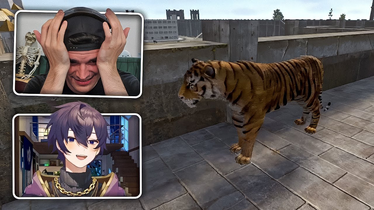 Spawning Tigers to Troll Rust Kingdoms 3 Players - YouTube
