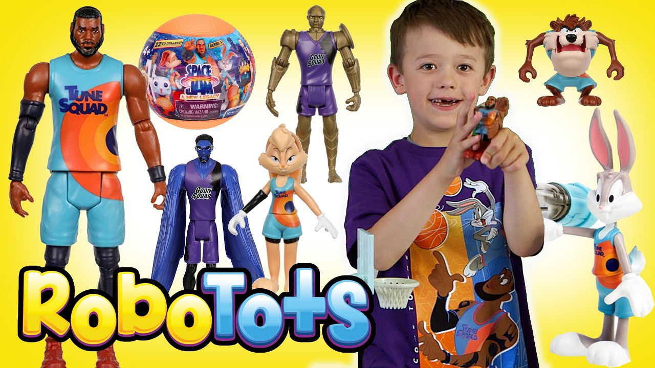 Space Jam 2 Toys 🏀 RoboTots Video | A New Legacy Toys 2021 - YouTube