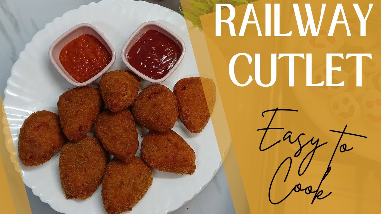Railway Veg Cutlet recipe | ट्रैन वाली कटलेट | Vegetable Cutlet | Binny ...