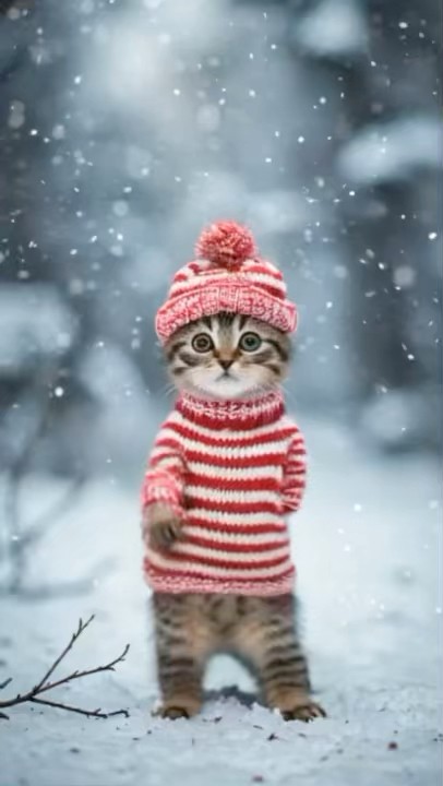 EP.039 Winter Cat⛄🌬️ #cat #cattales #catfunny #catshorts #funny # ...