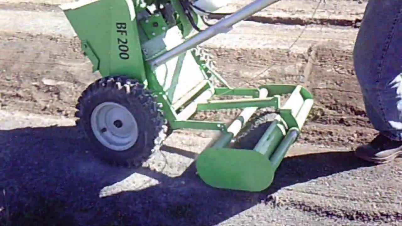 Bullfrog BF 200 Compact Grading Tractor - YouTube