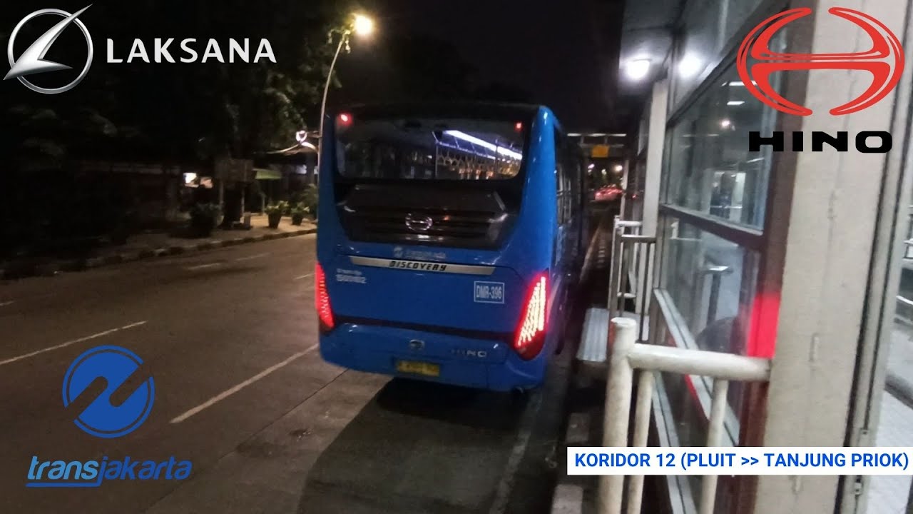 🔵[TRIP] TransJakarta Hino RK8 R260 Laksana Discovery (DMR-396) (GUNUNG ...