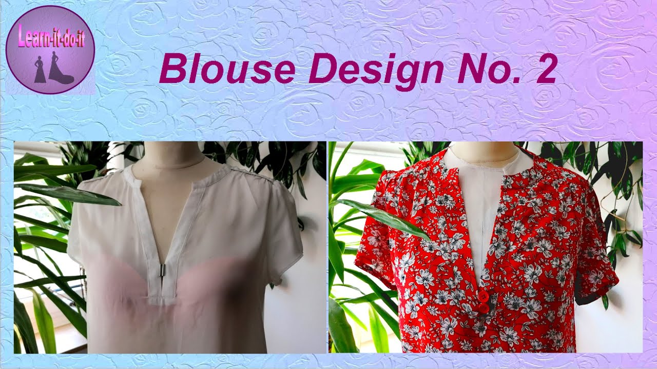 How to make perfect blouse design No-2 - YouTube