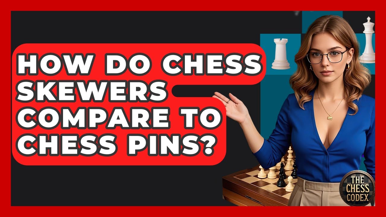 How Do Chess Skewers Compare To Chess Pins? - The Chess Codex - YouTube