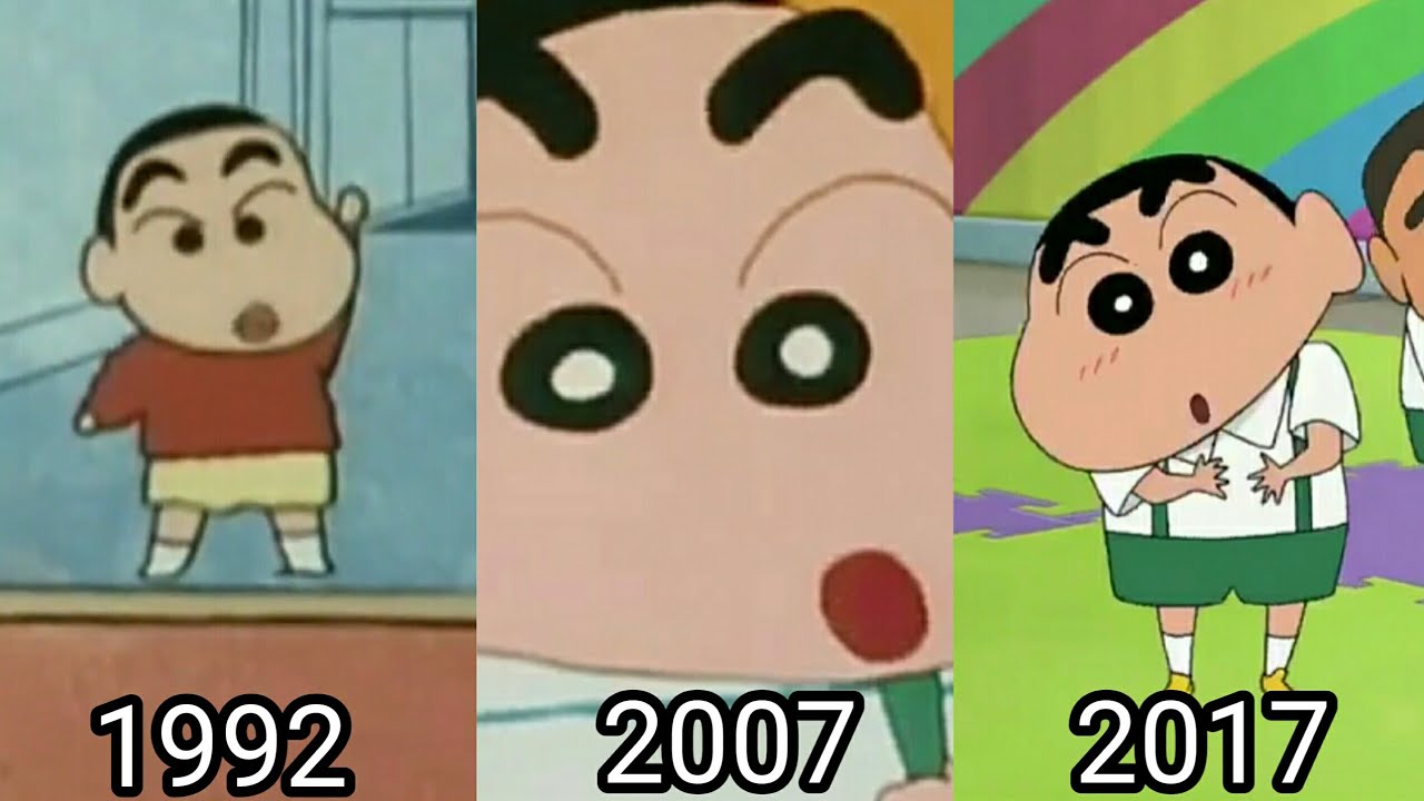 Evolution of Shinchan #shorts #evolution - YouTube