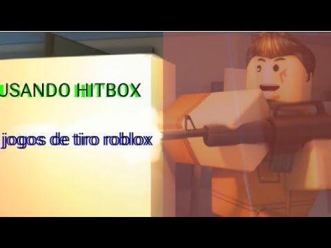 usei HITBOX em jogos de tiro no ROBLOX! - YouTube