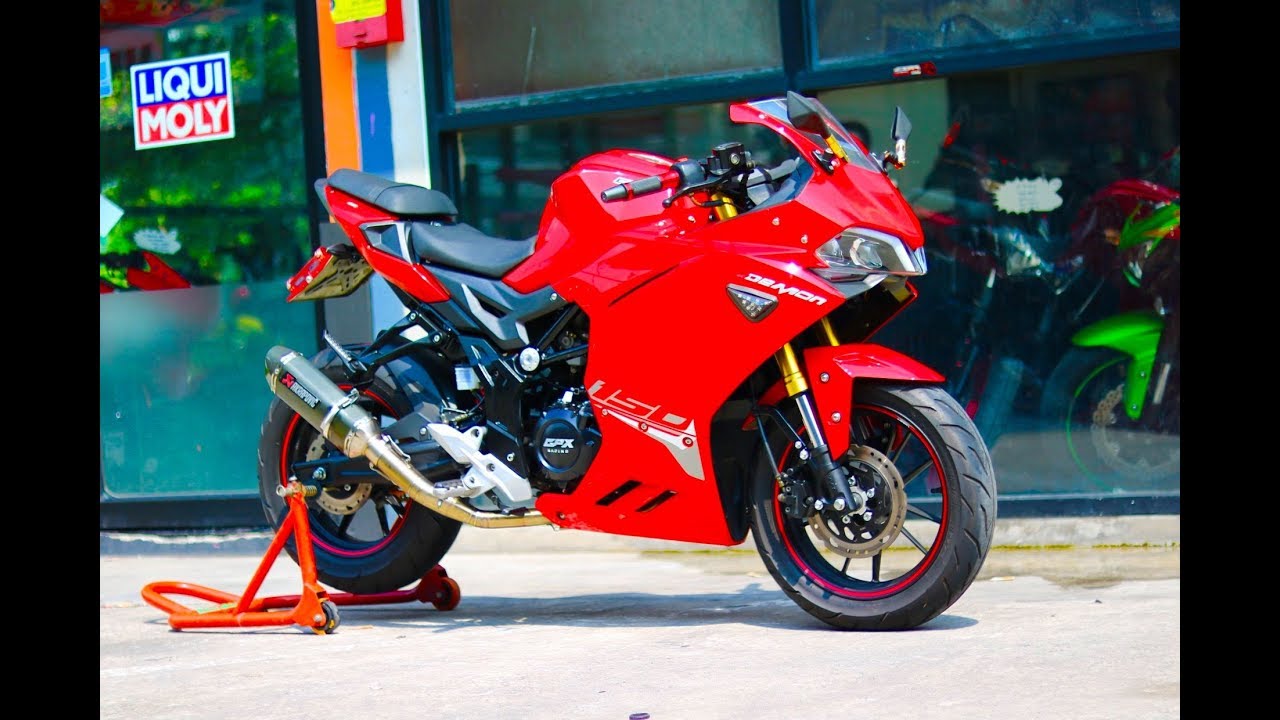 Gpx Demon 150 gr รถมือเดียวจัดไปถูกๆ 32000 เท่านั้น - YouTube