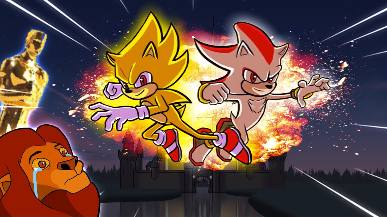 Sonic 3 vs Mufasa - Animation (ft Shadow, Disney and Oscar) - YouTube