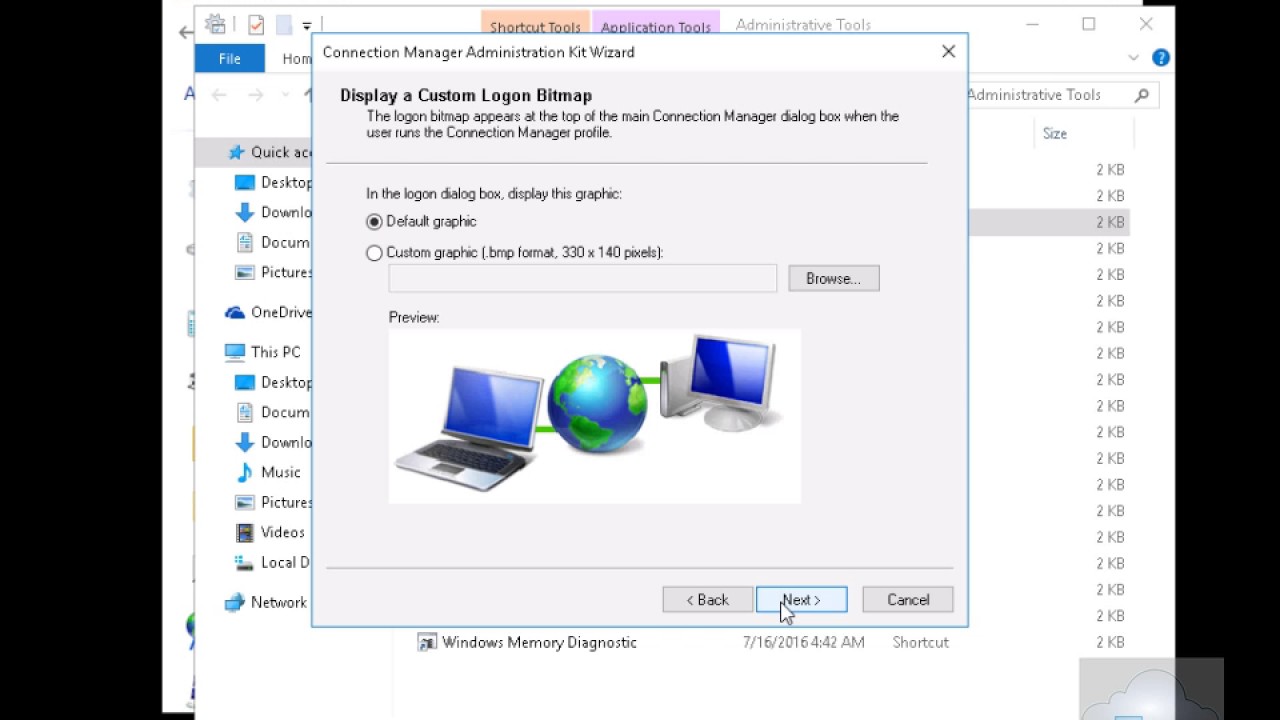 20741 Demo30 Creating A Connection Profile With The Connection Manager ...
