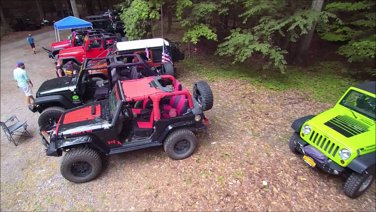 Wicked Jeeps WNY Summer Picnic - YouTube
