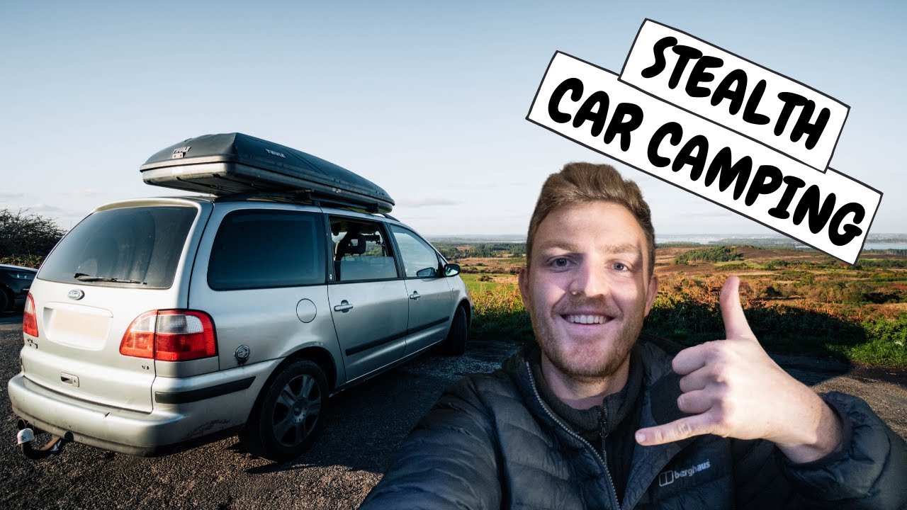 STEALTH Car Camping! A day of Van Life in England! - YouTube