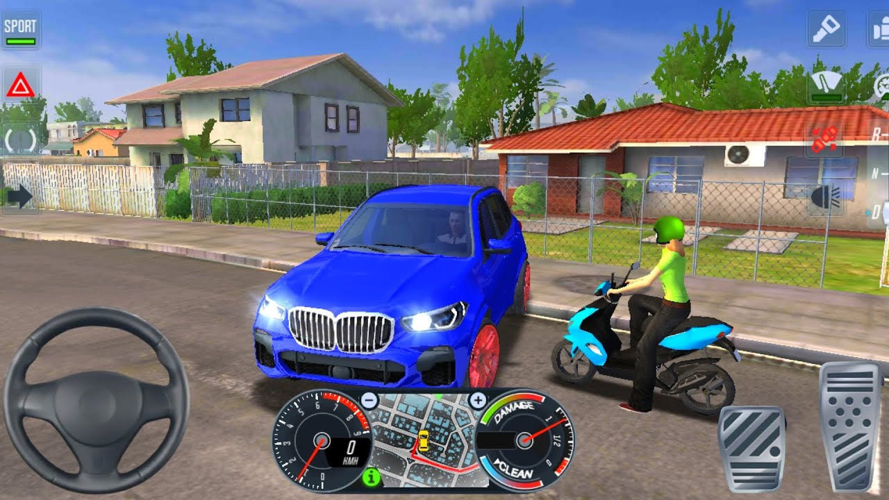 Driving BMW 3 series🚙💥 04|| Taxi Sim 2020 || Flash Simulator Games ...