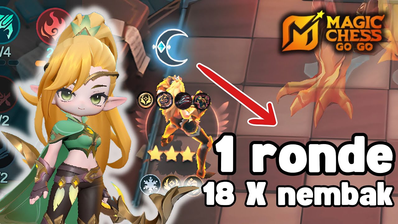 18 TEMBAKAN 1 RONDE!!!! COMMANDER BARU MIYA & MASHA FULL ASPD!!! MAGIC ...