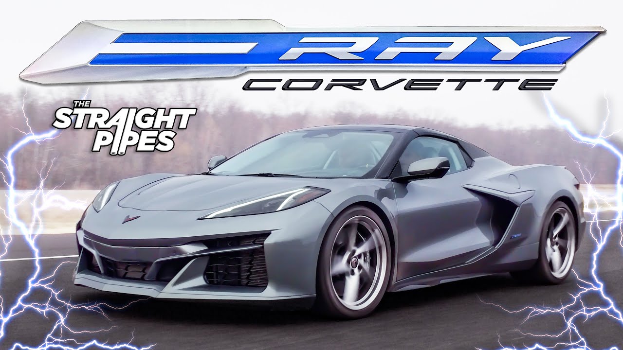 BETTER THAN Z06?! 2024 Corvette E-Ray is a Hybrid AWD Monster - YouTube