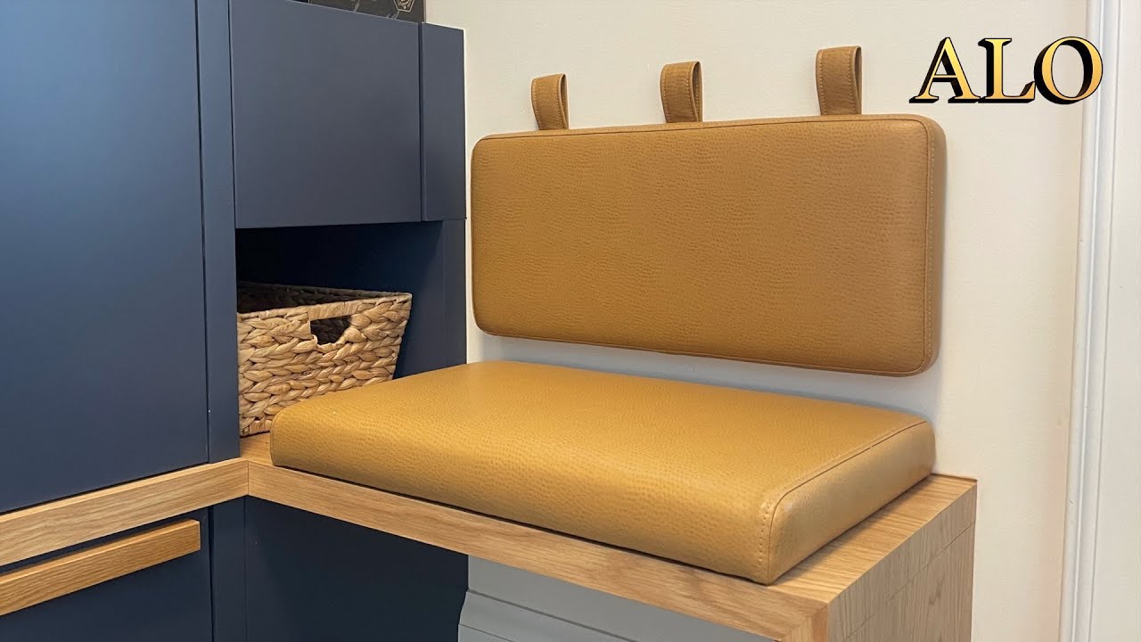 HOW TO UPHOLSTER A BENCH- ALO Upholstery - YouTube