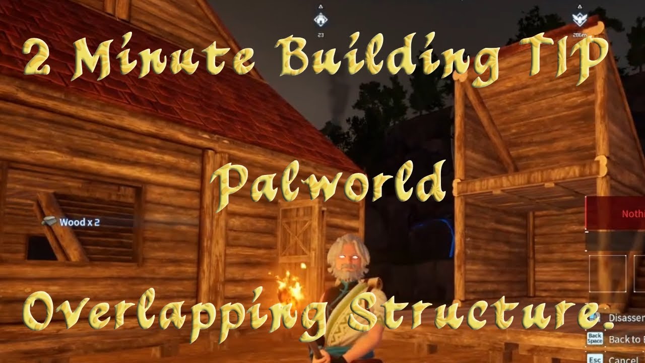 Palworld Building tip for Overlapping Roof And Stairs! - YouTube