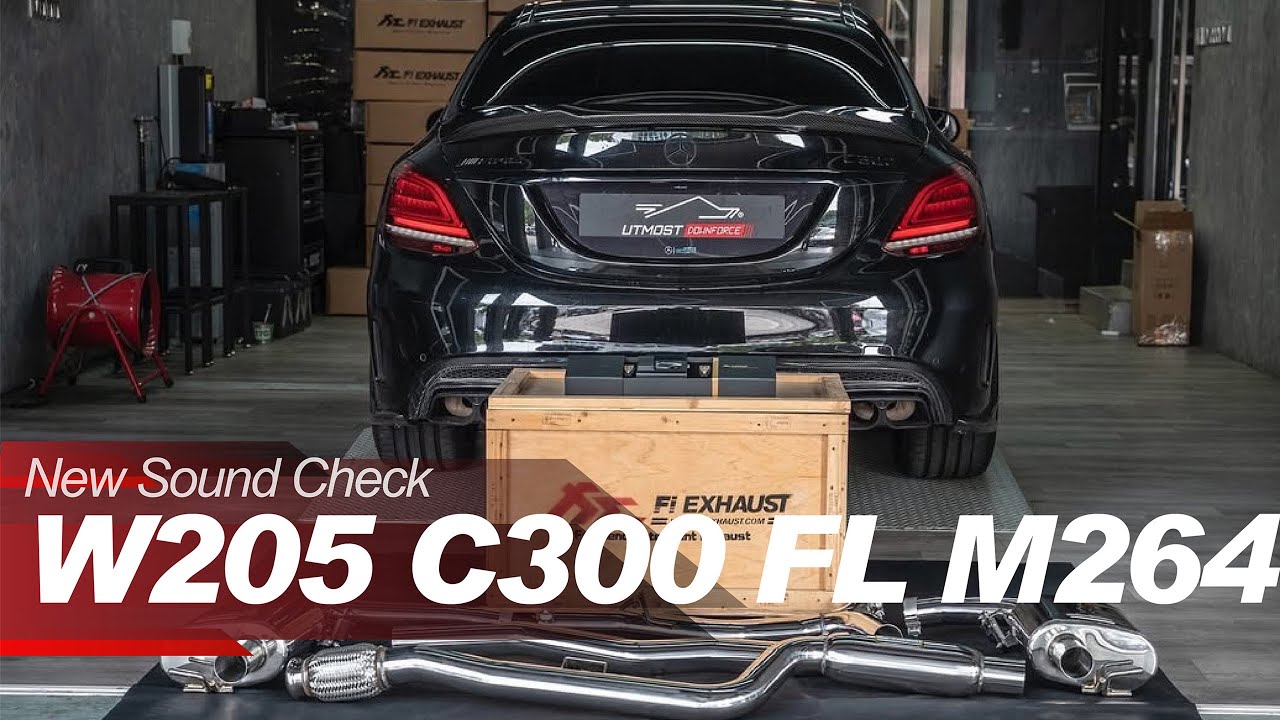 Mercedes-Benz C300 Facelift M264 w/ Valvetronic Fi EXHAUST Catback X ...