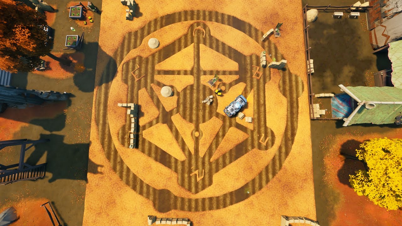Crop Circles have appeared at Colossal Crops for Fortnite Chapter 2 ...
