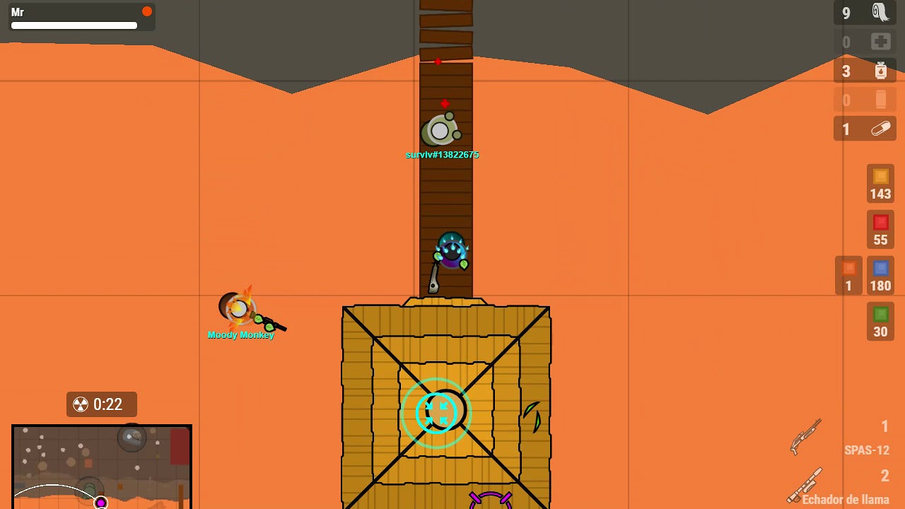 surviv io 2d battle royale game Nuevo MODO infierno - YouTube