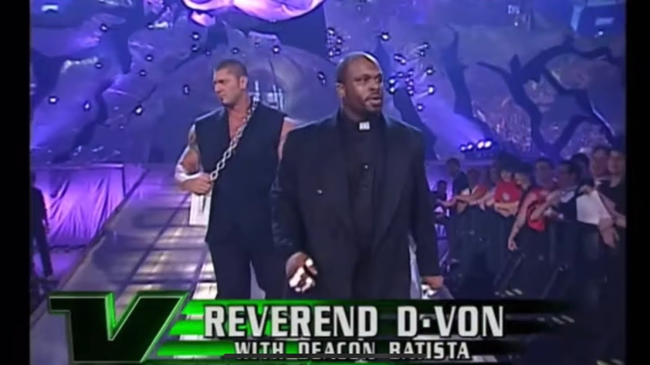 Reverend D-Von Debut in WWE - YouTube