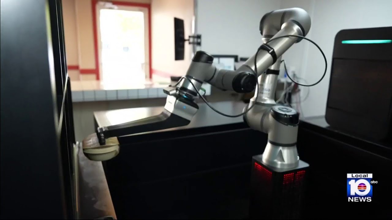 Miami’s first fully robot-run restaurant serves up high-tech cuisine ...