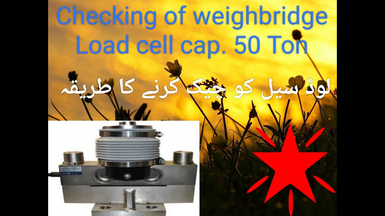 Load Cell Checking Mathed@Technical information5185 - YouTube