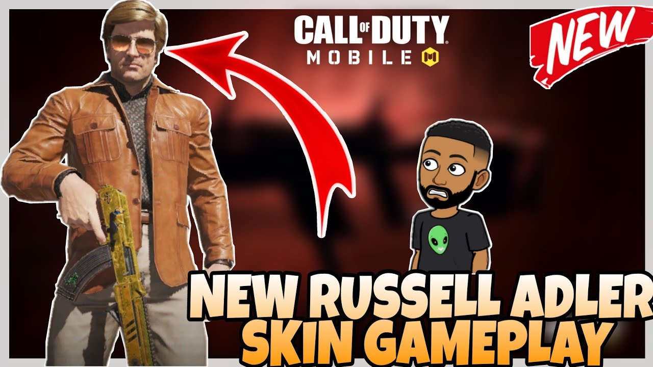 FREE RUSSELL ADLER CHARACTER SKIN GAMEPLAY / MONTAGE IN CALL OF DUTY ...