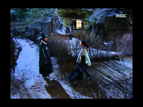 명품사극 [대장금] Jewel in the palace 민정호에게 도망치자고 하는 장금