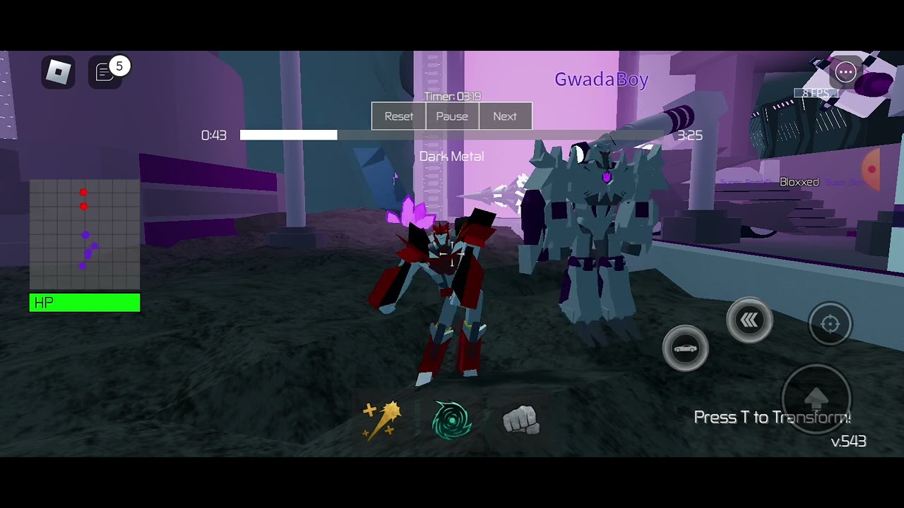 roblox transformers prime - YouTube