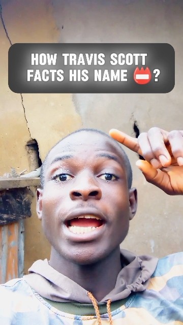 How Travis Scott facts his name 📛? - YouTube