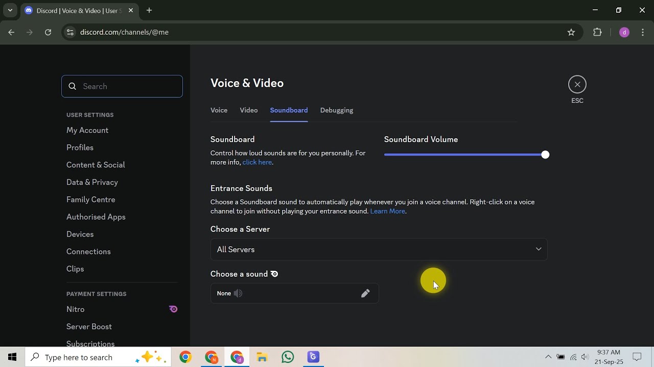 How To Change The Discord Join Sound - YouTube