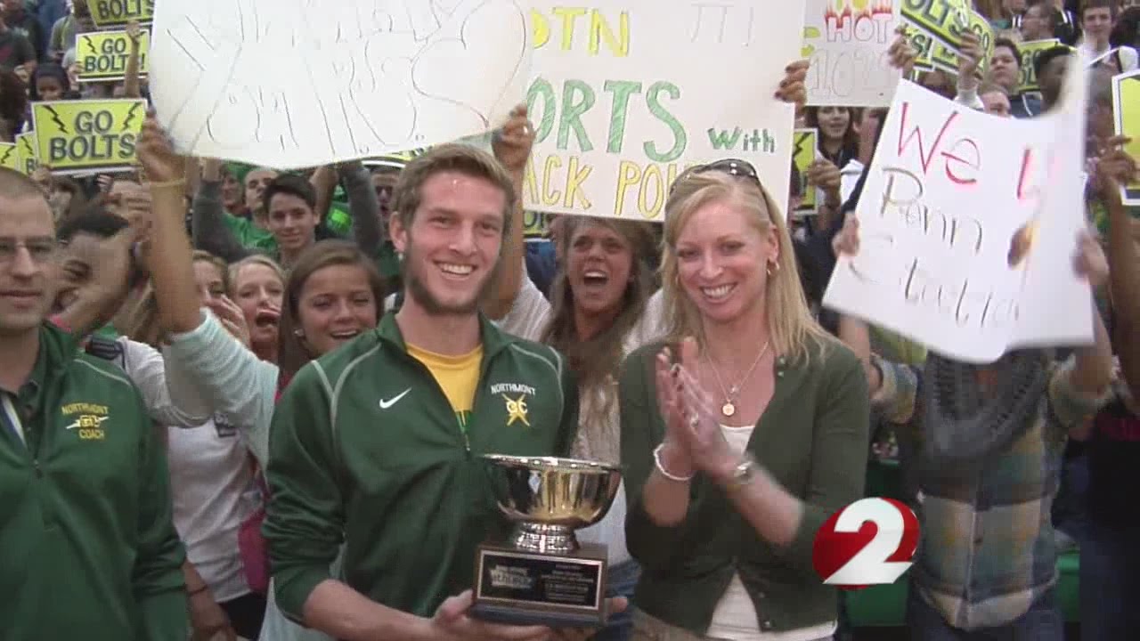 Penn Station Athlete of the Month J.T. Mackay - YouTube